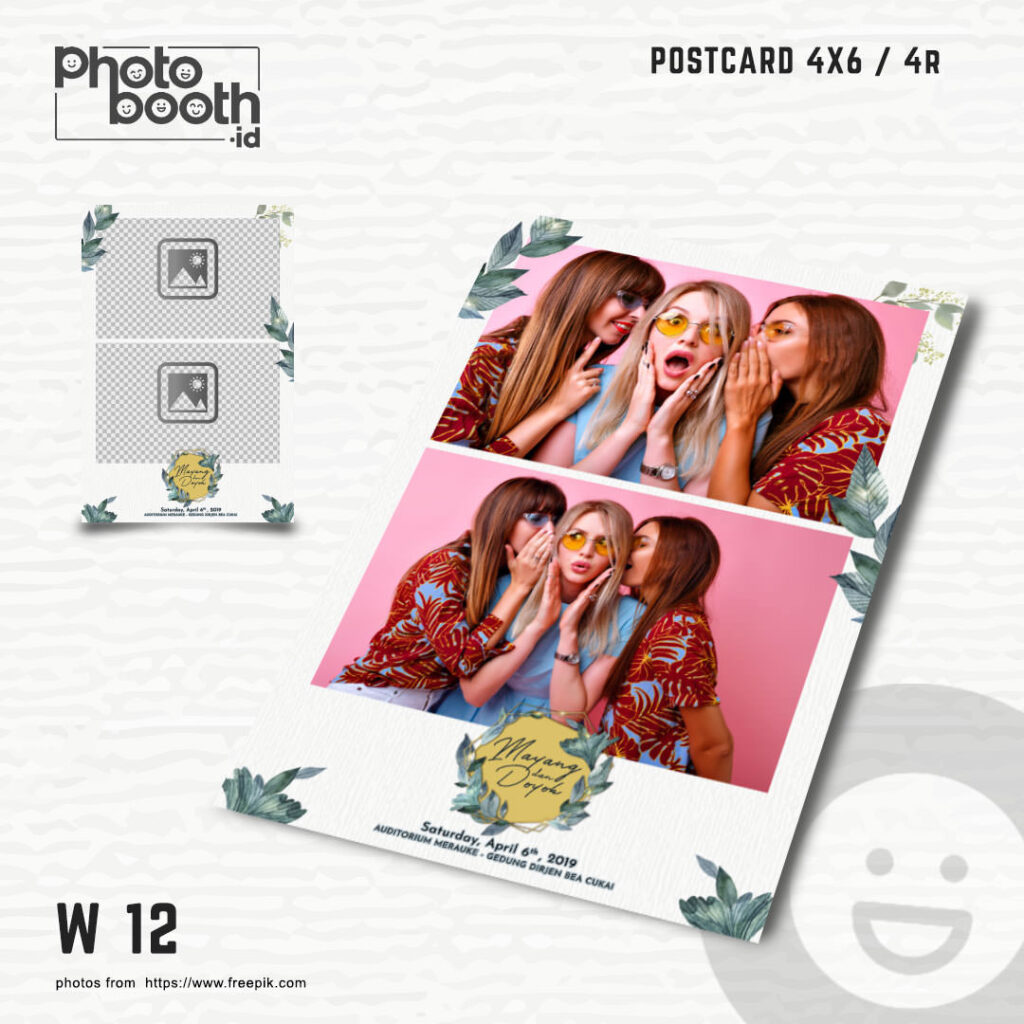 Template Photobooth Birthday | Photostrip 2x3 — Photobooth.ID